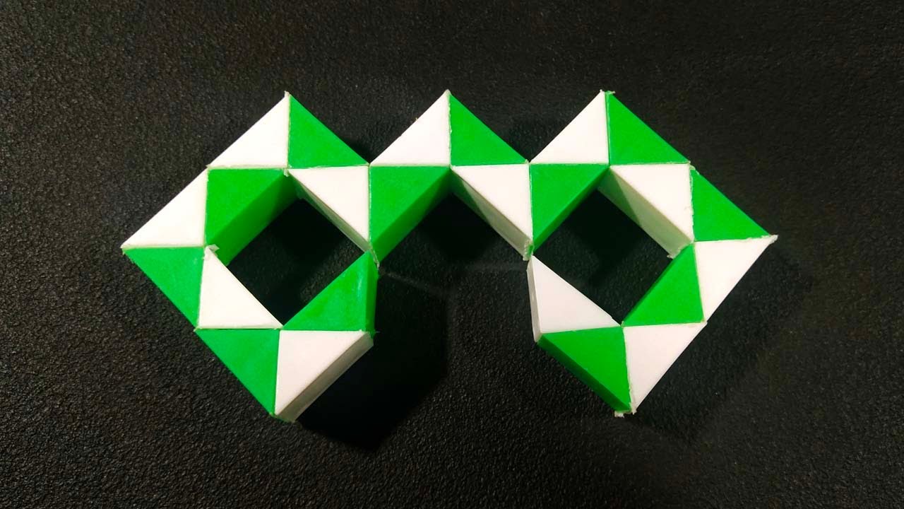 How to make a Fighter Weapon using Snake Cube-24 Blocks - YouTube