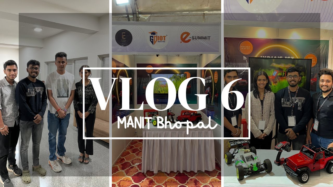MANIT Bhopal | E Summit 2023 | StartUp Expo | Creators Camp - YouTube