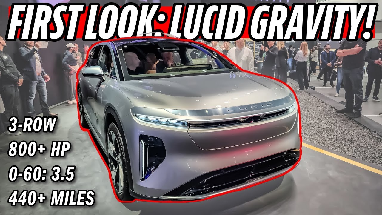 2025 LUCID GRAVITY: The BEST ELECTRIC CROSSOVER?! Exterior and Interior ...