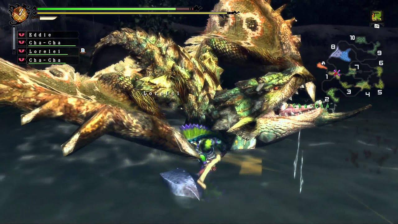 Let's Play: Monster Hunter 3 Ultimate (Online) - Part 10, 1* Quest "The ...