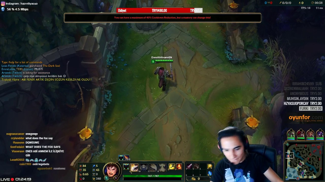 Hazreti Yasuo What Does The Fox Say Kafa Dansı ve Şişe - YouTube