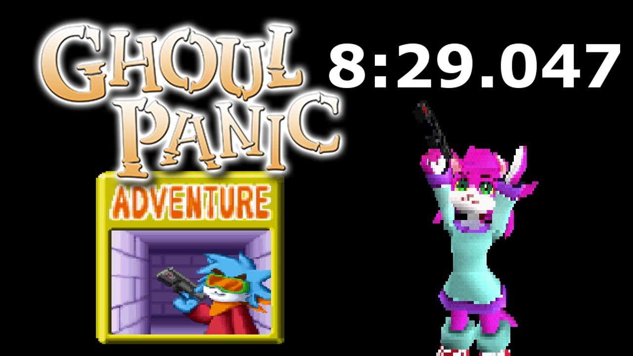 [TAS] [EPILEPSY WARNING] Ghoul Panic "Adventure" in 8:29.047 - YouTube