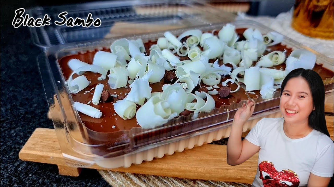 Creamy Black Sambo Dessert Napaka Chocolaty At Sobrang Sarap! Gawin Na ...