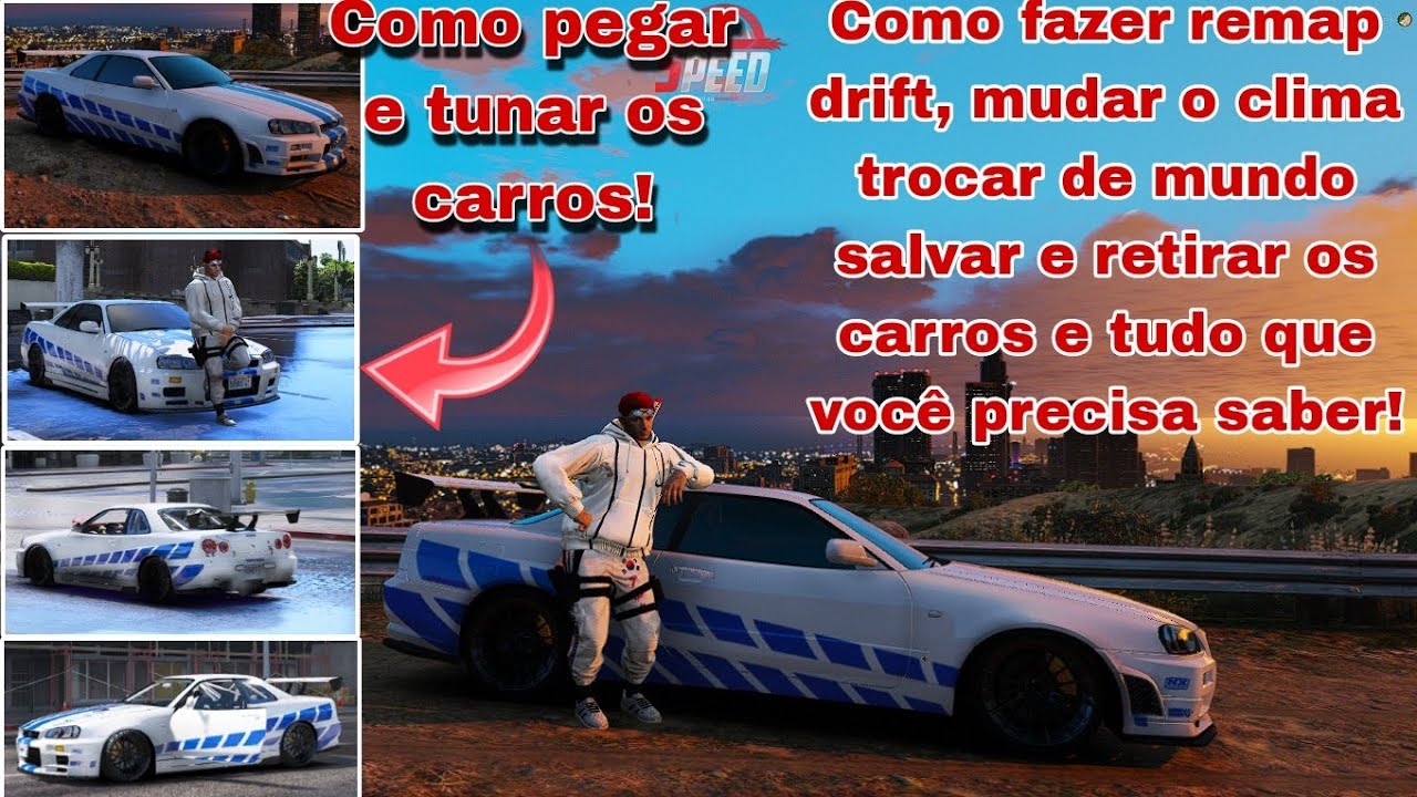 Como tunar carros e usar alguns comandos na speed rp para iniciantes ...