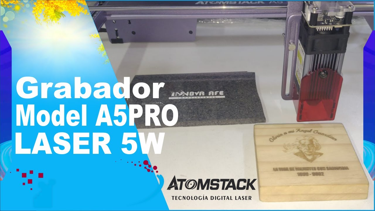 Laser AtomStack - YouTube