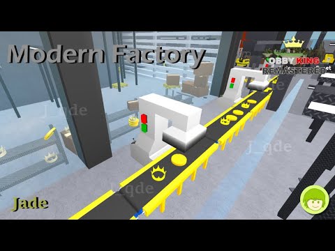Modern Factory (Revamped) {Roblox Obby King Remastered} - YouTube