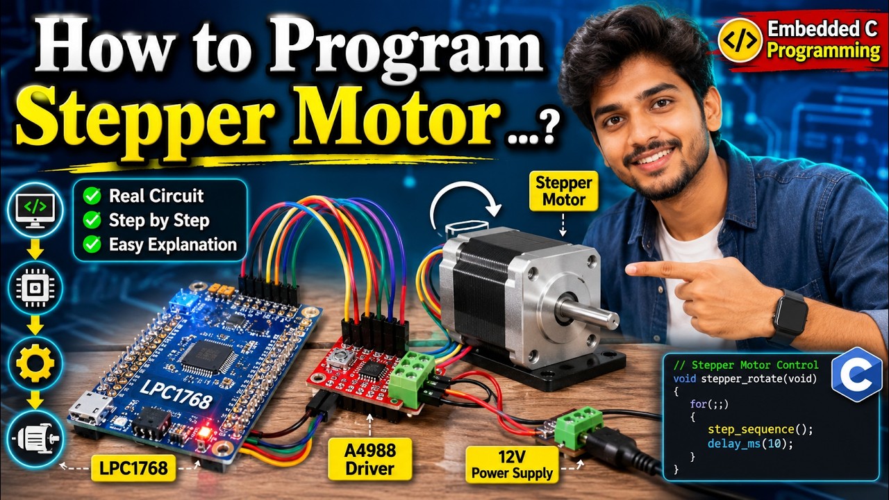 Stepper Motor Programming | Stepper Motor Program | Stepper Motor ...