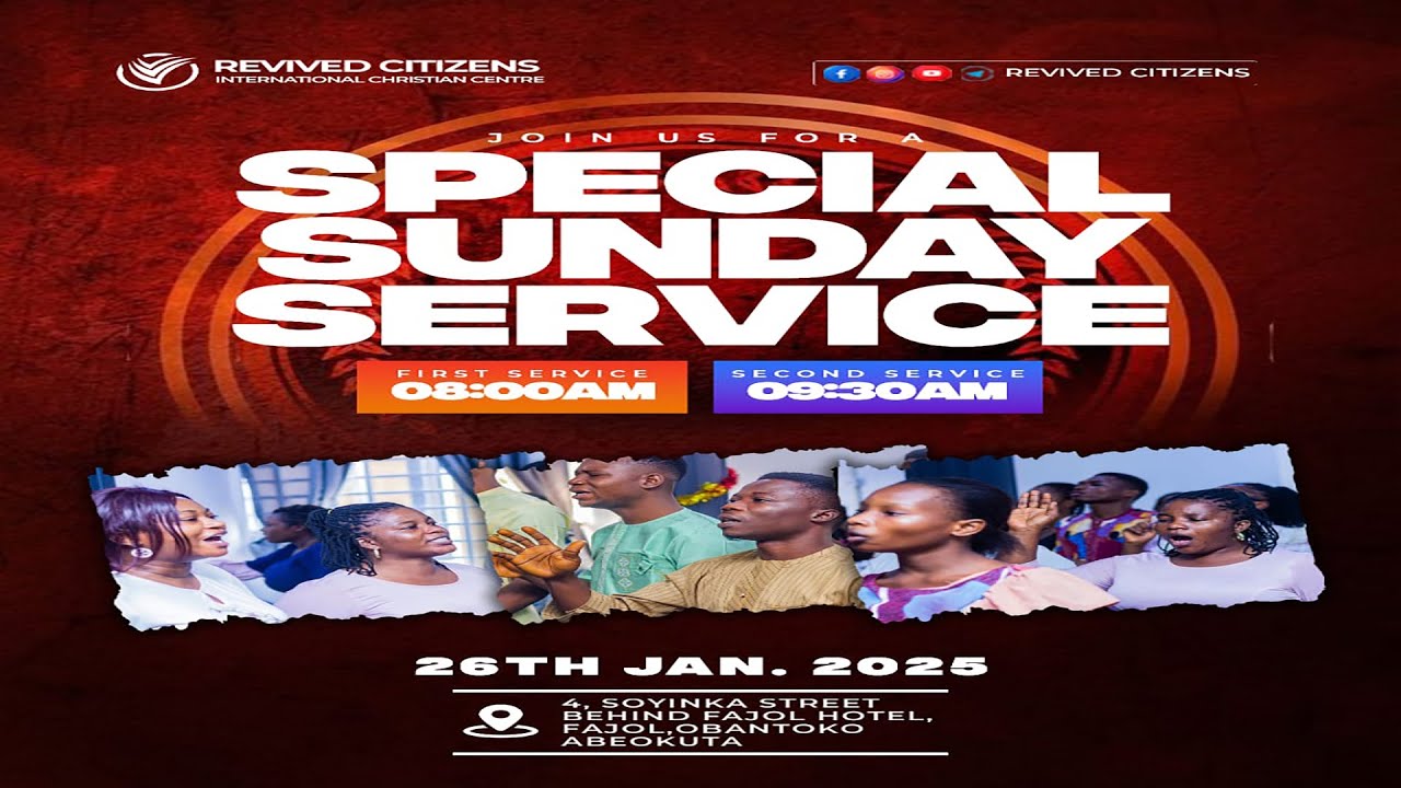 January Special Sunday Service I First Service - YouTube