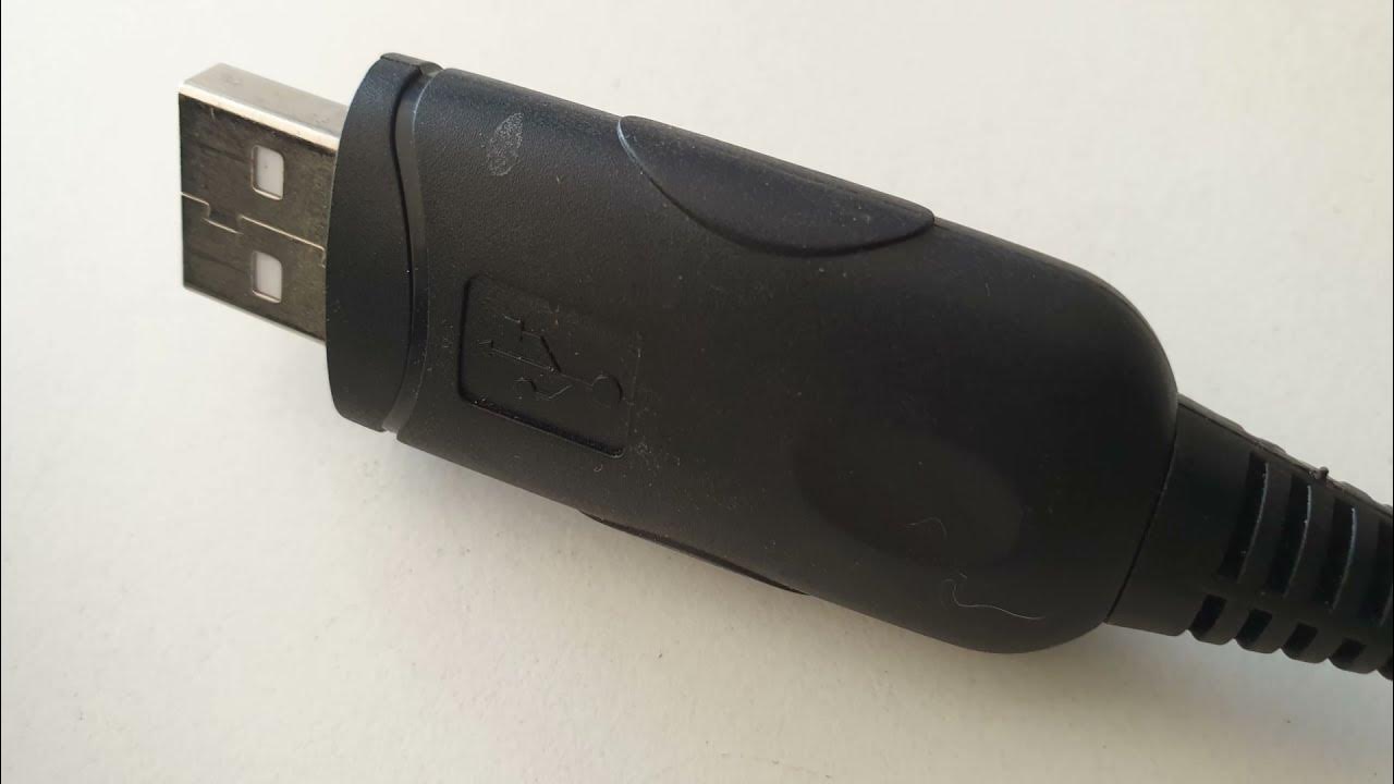 Fabricación cable programación ICOM IC F-3003 - YouTube