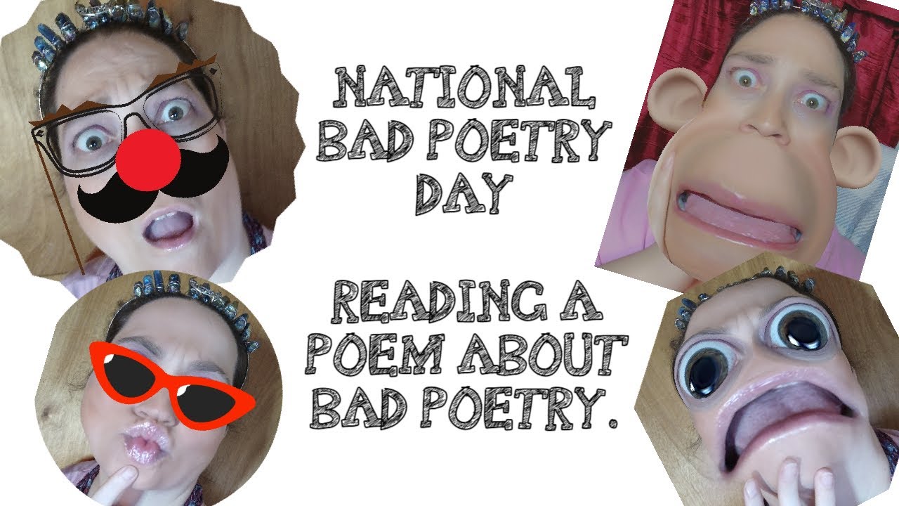 🤪 National Bad Poetry Day | Video 2 #poem #poetry #poetryvideo # ...