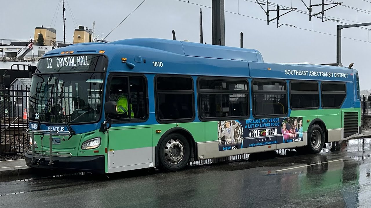 SEAT 2018 New Flyer Industries XD35 #1810 Ride on route 12 - YouTube