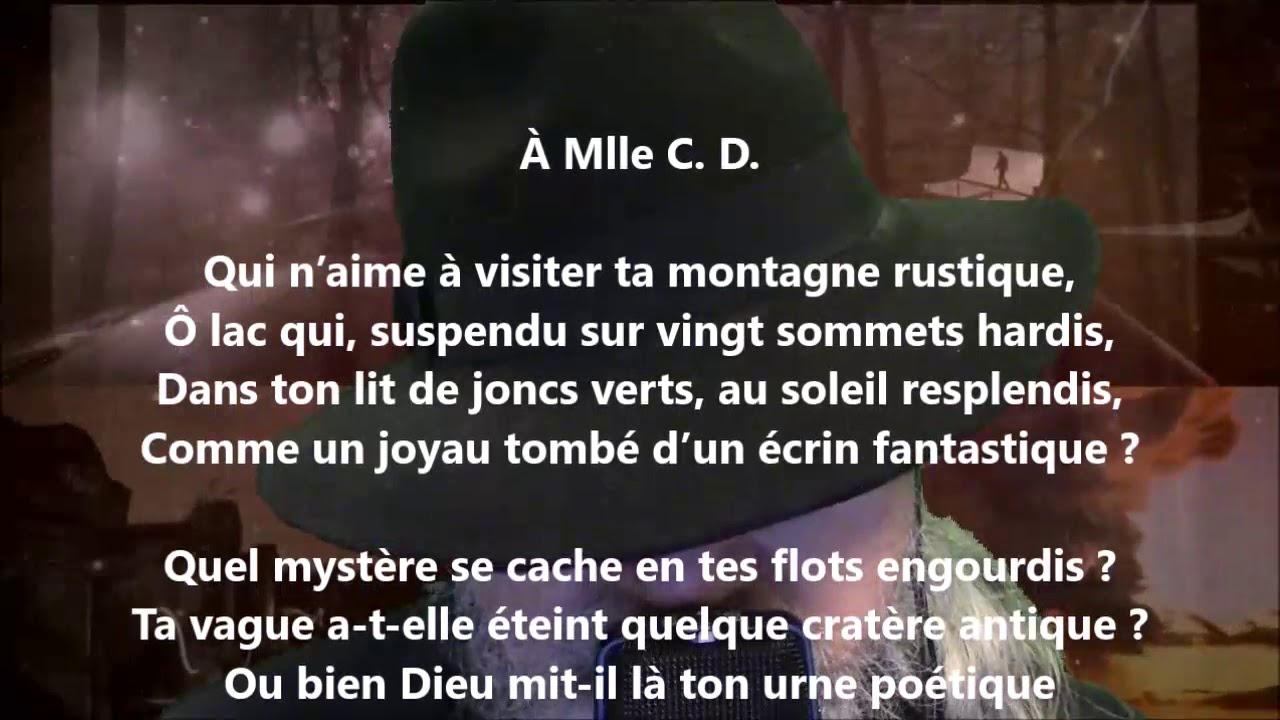 Le lac de Belœil - Louis-Honoré Fréchette lu par Yvon Jean - YouTube