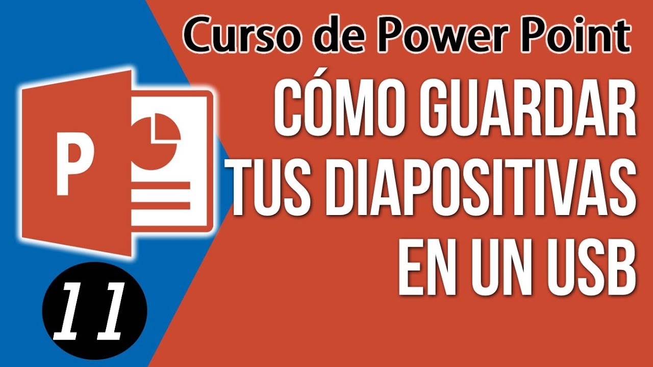 Como Guardar tus Diapositivas de PowerPoint en una Memoria USB - YouTube