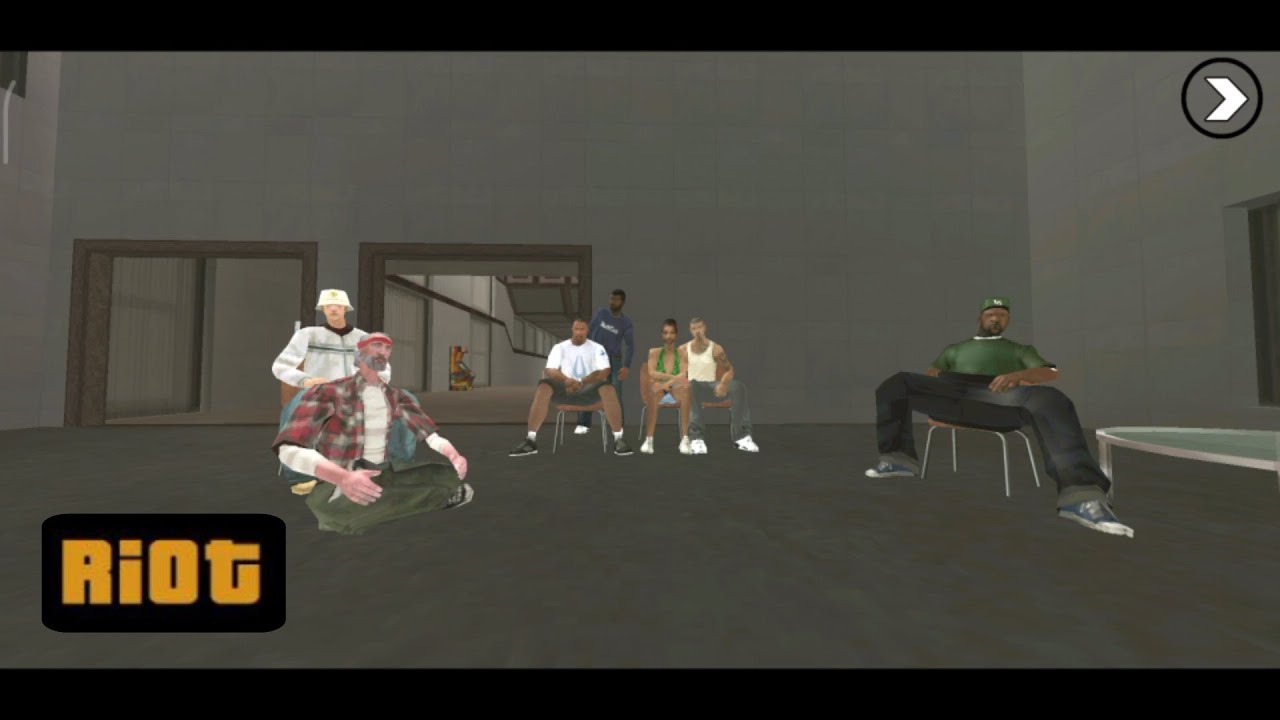 GTA San Andreas - RIOT | easy way | Android Gameplay (HD) - YouTube