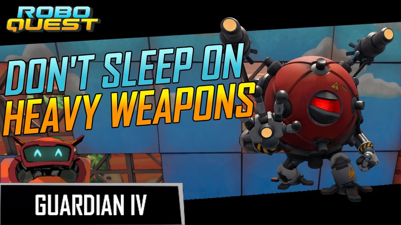 Roboquest: DON'T Sleep On Heavy Weapons! - YouTube