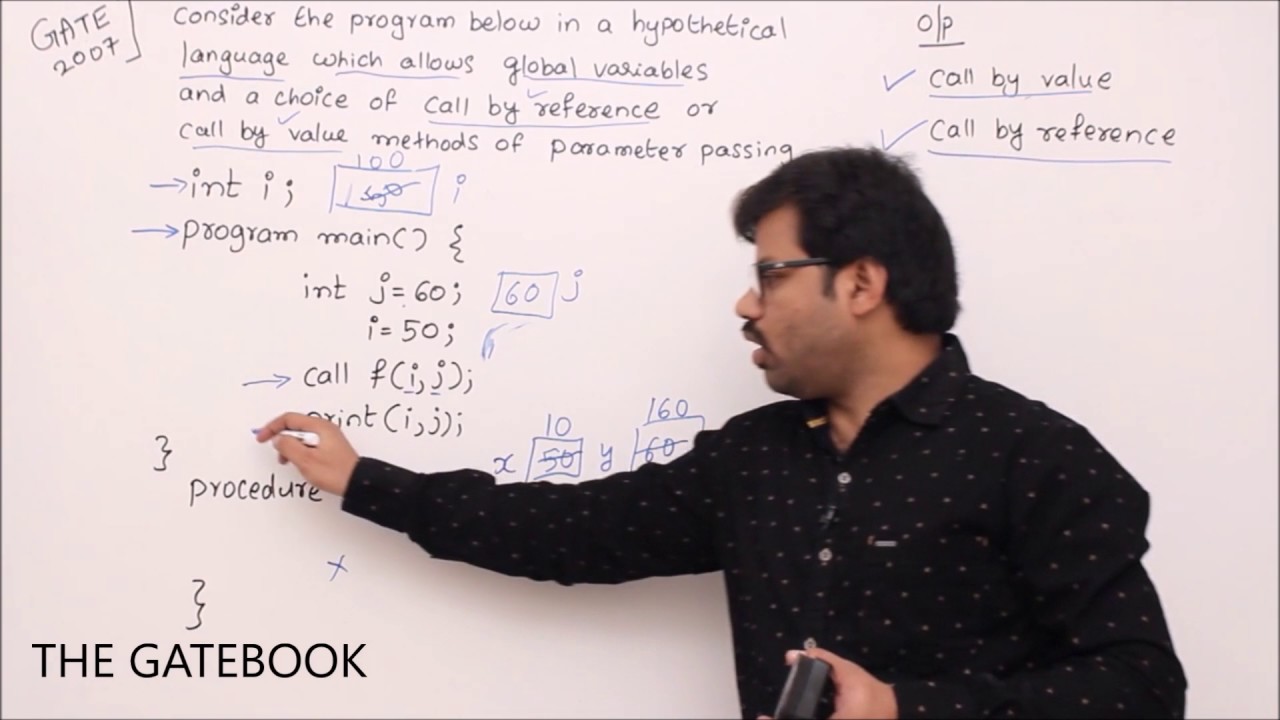 Parameter Passing - Problem 1 - YouTube