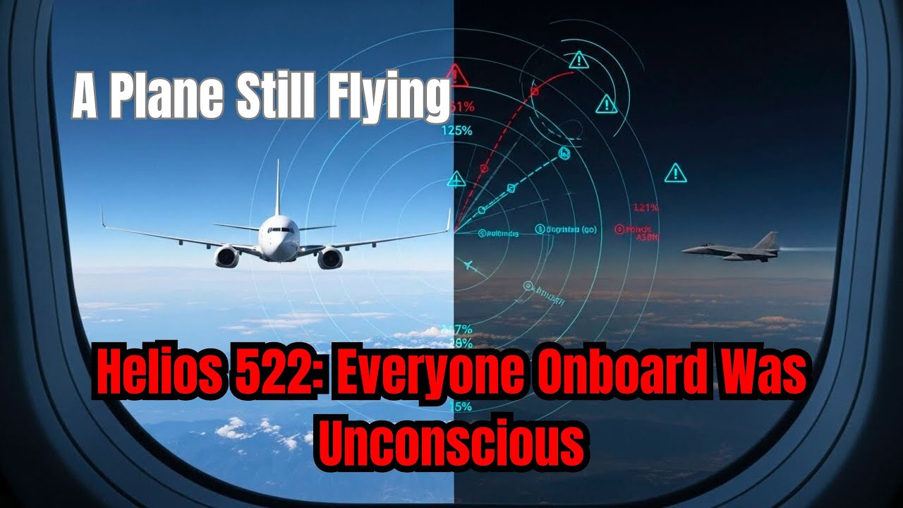The Ghost Flight: How Helios 522 Flew for Hours with No One Awake - YouTube