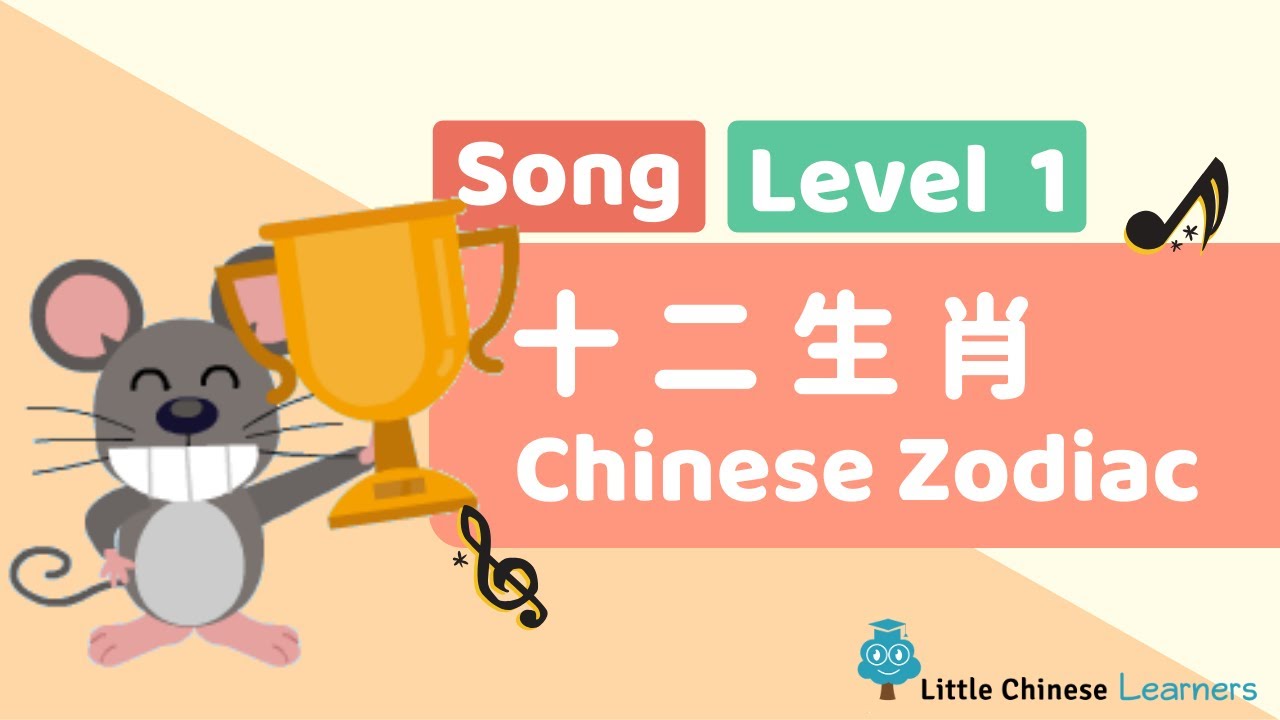 Chinese Songs for Kids - Chinese Zodiac 十二生肖 | Mandarin Lesson A7 ...