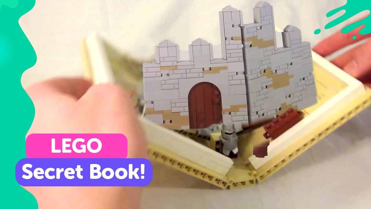 LEGO secret foldup book - easy tutorial | DIY.org - YouTube