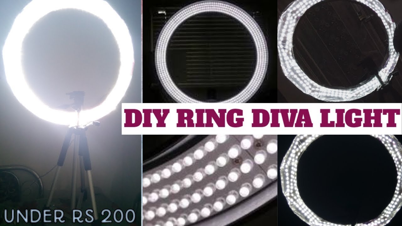 Ring DIVA lights घर पर कैसे बनाएं ||how to make ring diva at home under ...