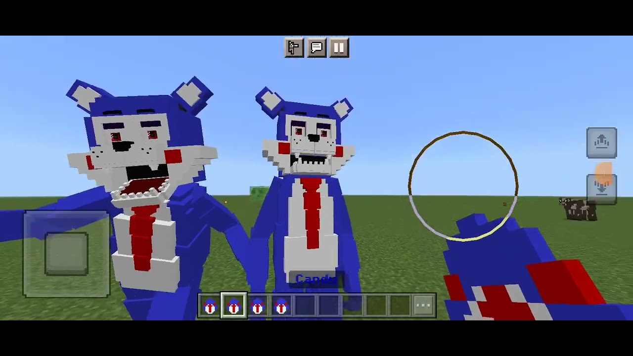 Fnac minecraft PE mod - YouTube