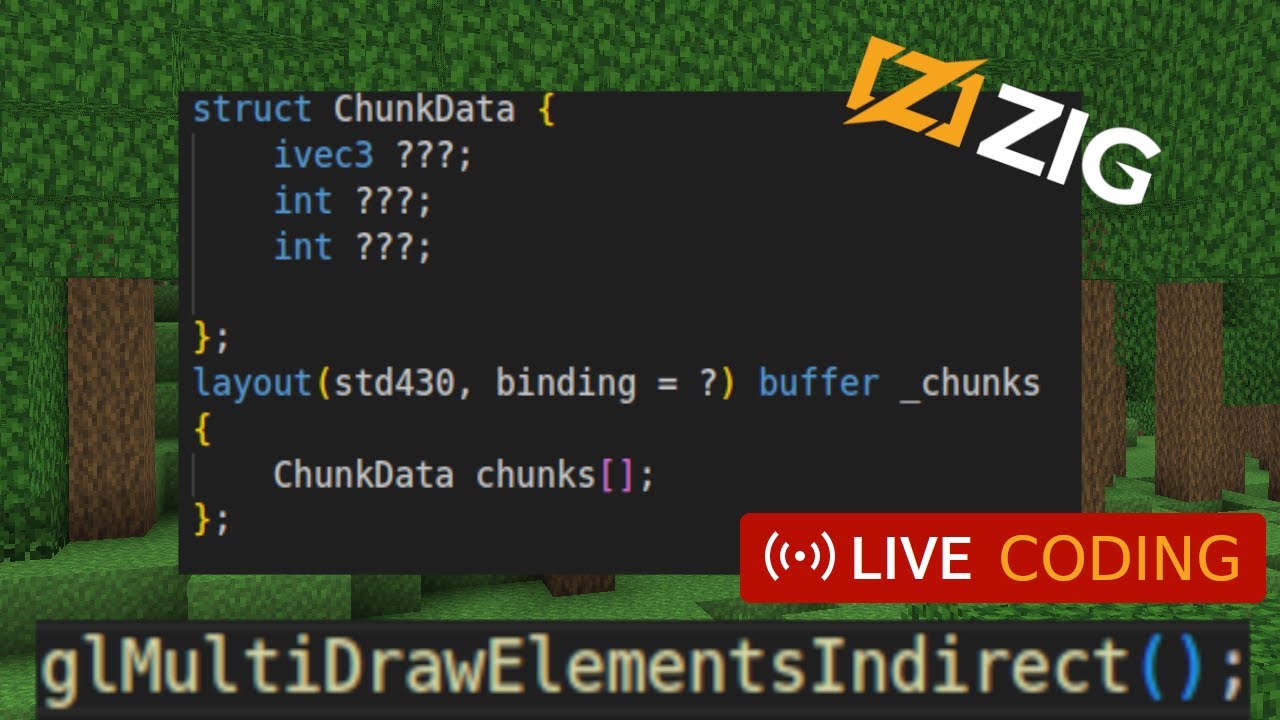 Cubyz Devstream Implementing Gpu Driven Rendering Part 11 Youtube 4300