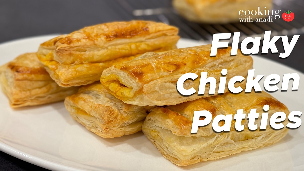 Chicken Keema Patties - Easy Indian Chicken Puff Pastry Recipe - YouTube