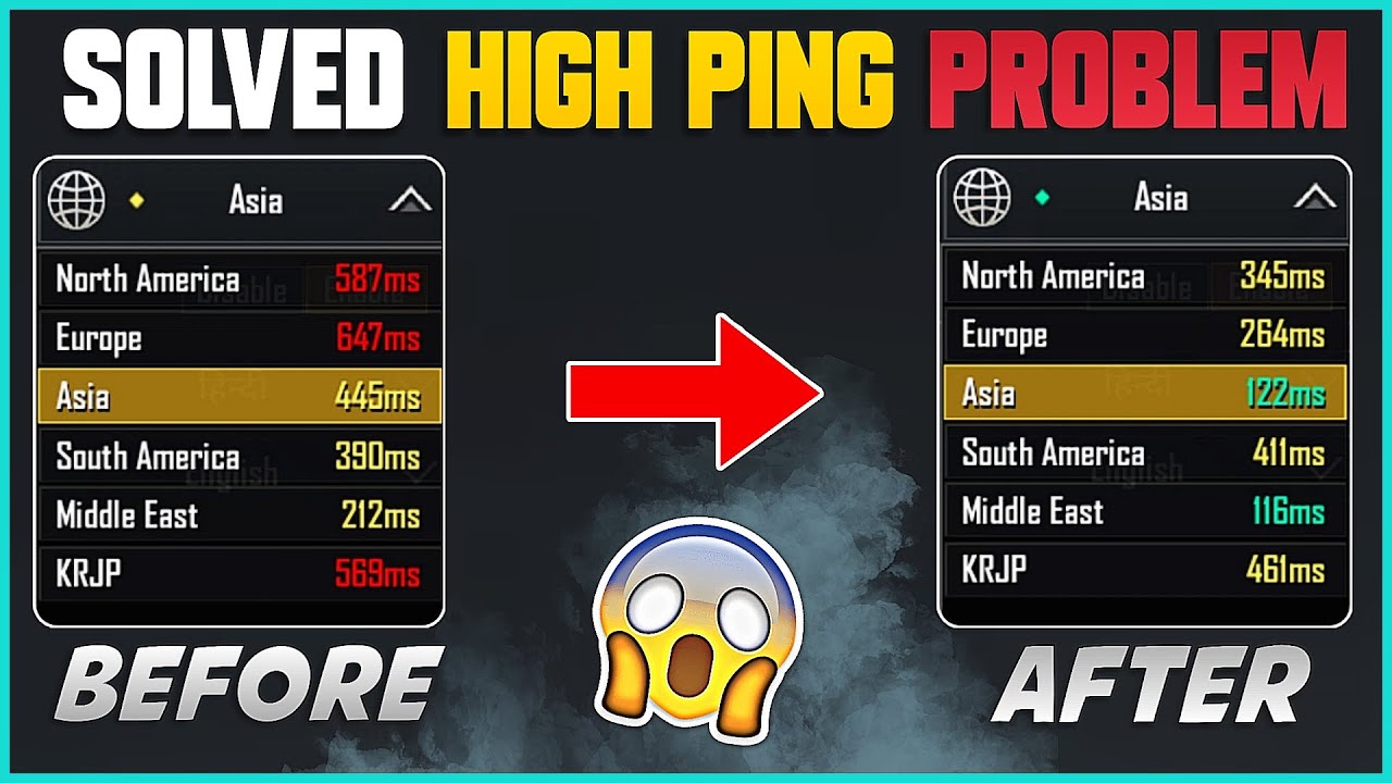 HOW TO SOLVED HIGH PING PROBLEM IN PUBG MOBILE !! - YouTube