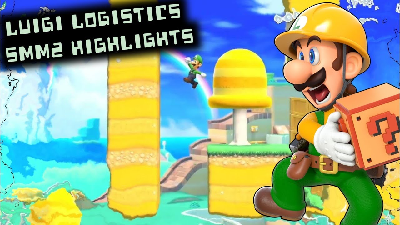 Return To 3D World [Luigi Logistics/SMM2 Highlights] - YouTube