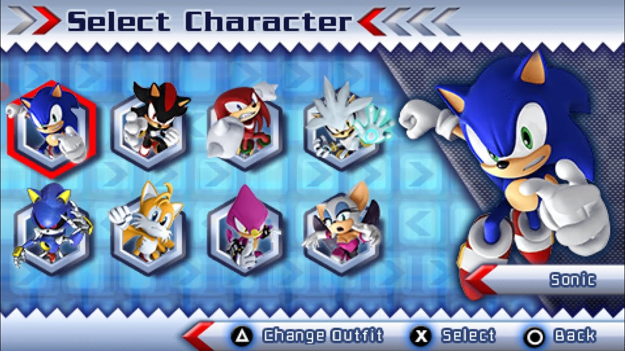 Playing Sonic Rivals 2 PSP (PPSSPP) 2023 - YouTube