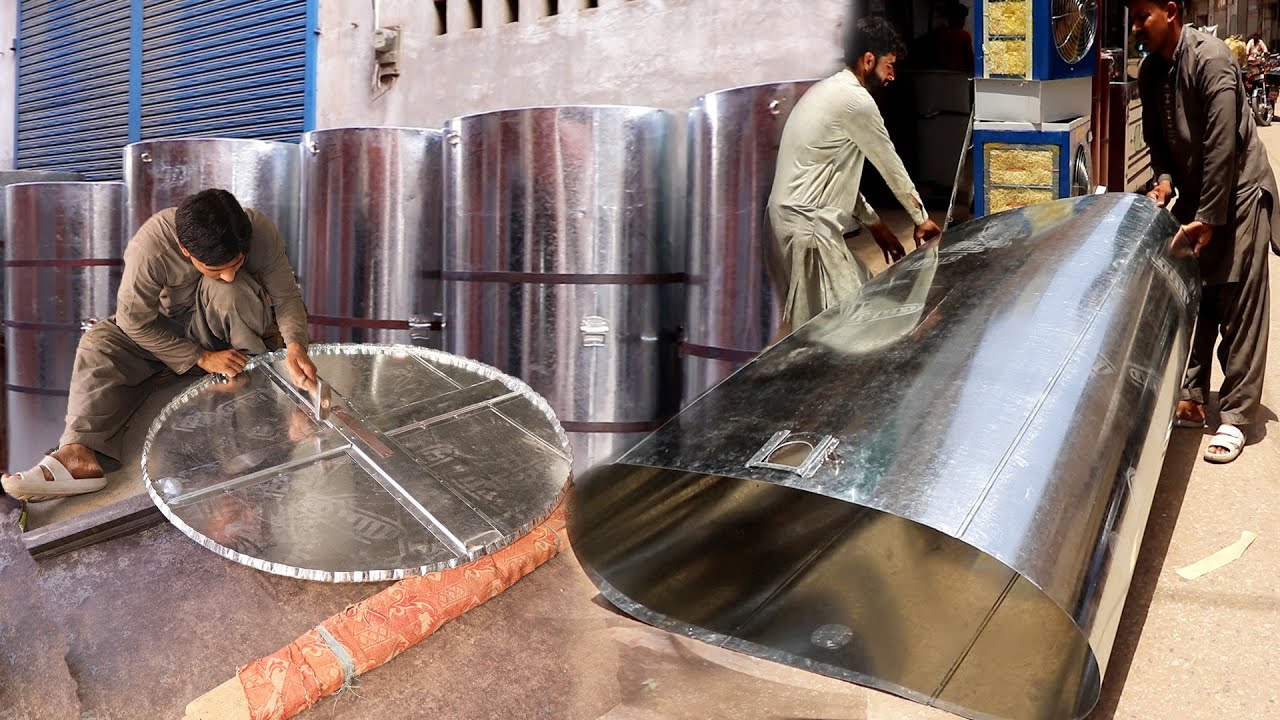 Fantastic Most Viewed Real Metal Trunk Making How it's Made in Iron ...