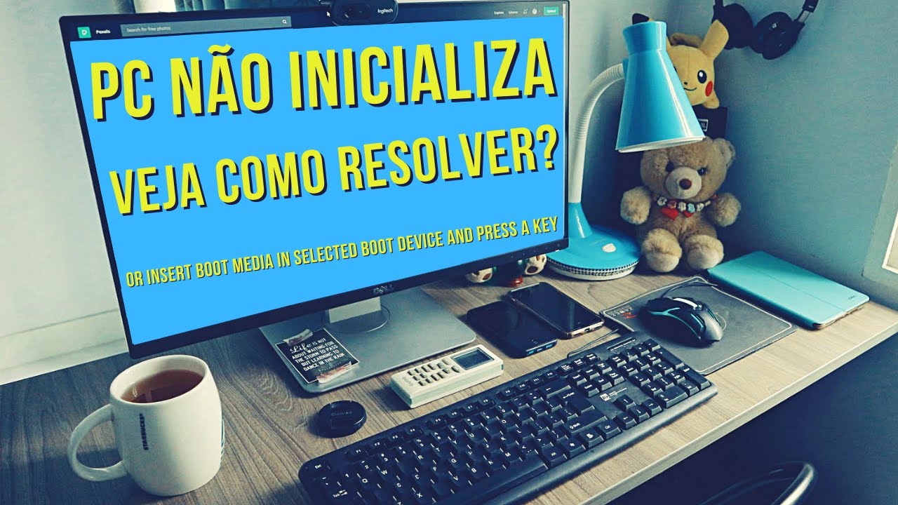 Como Resolver o Erro Or Insert Boot Media in Selected Boot Device And ...