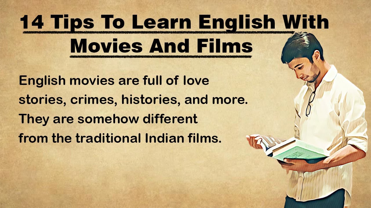 14 tips To learn English with movies and films || Master English ...