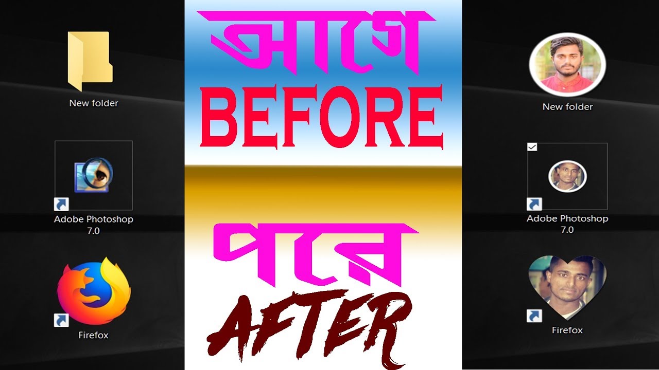 How to Add Your Pictures on Folders in Windows PC | Place Your Pictures ...