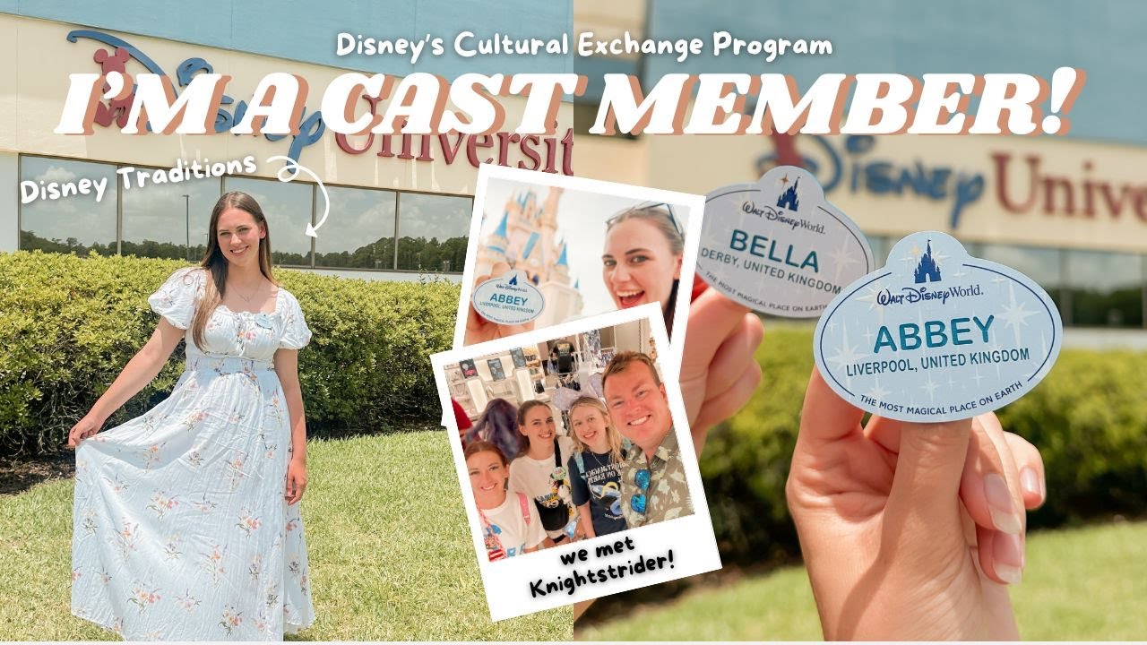 BECOMING DISNEY CAST MEMBERS! | Disney Traditions & Meeting The ...