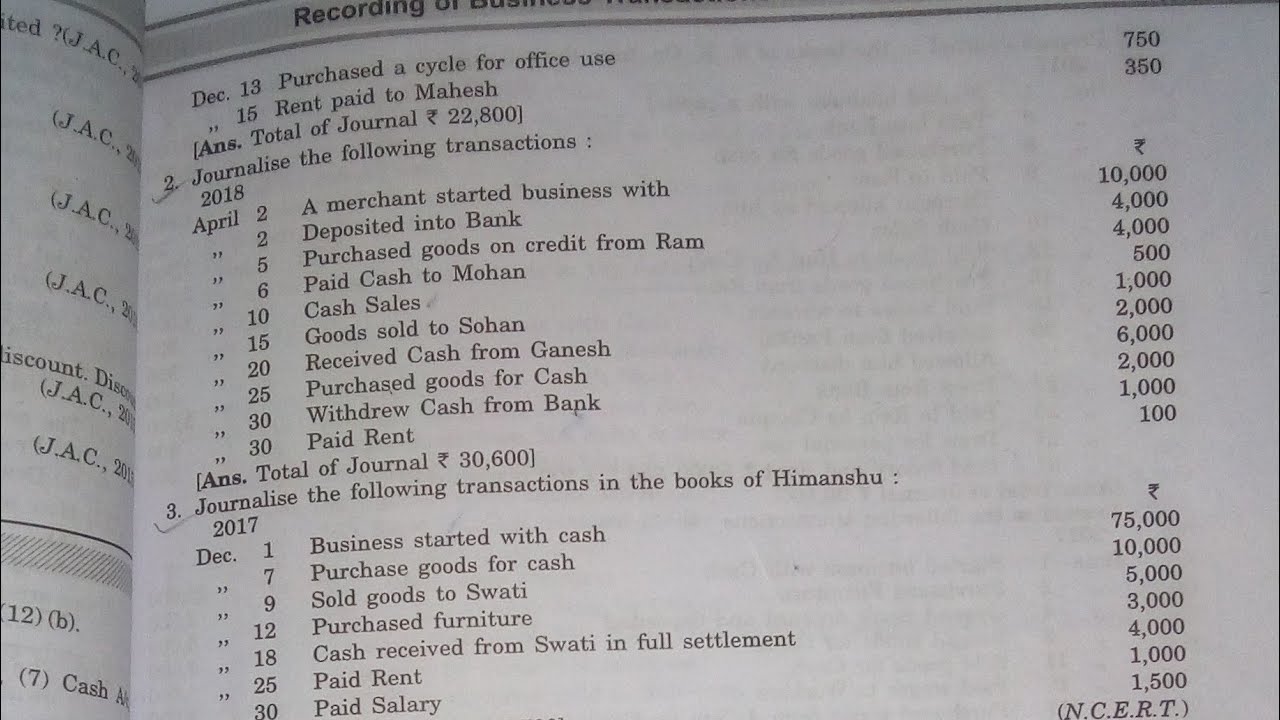 Solution of question no. 1, 2 and 3 Chapter 10 Journal Entries for ...