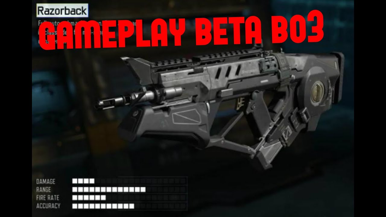 Gameplay de la beta de BO3!!! A la RAZORBACK!!!! - YouTube
