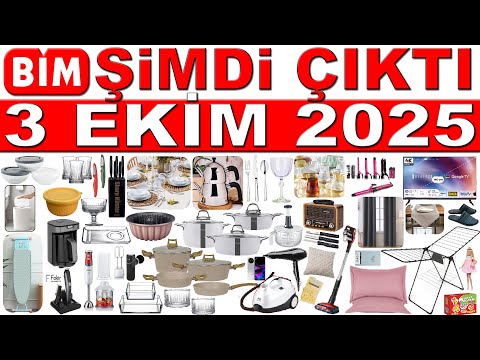 BİM 3 EKİM 2025 | MİNİ BUZDOLABI | BİM ÇEYİZLİK VE EV TEKSTİLİ ÜRÜNLERİ | BİM AKTÜEL KATALOĞU