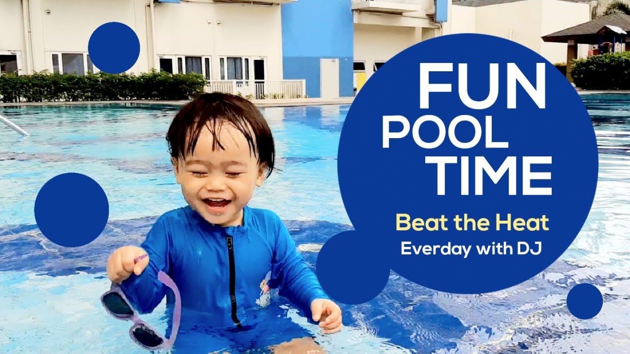 VLOG #7 | Fun Pool Time with DJ - YouTube