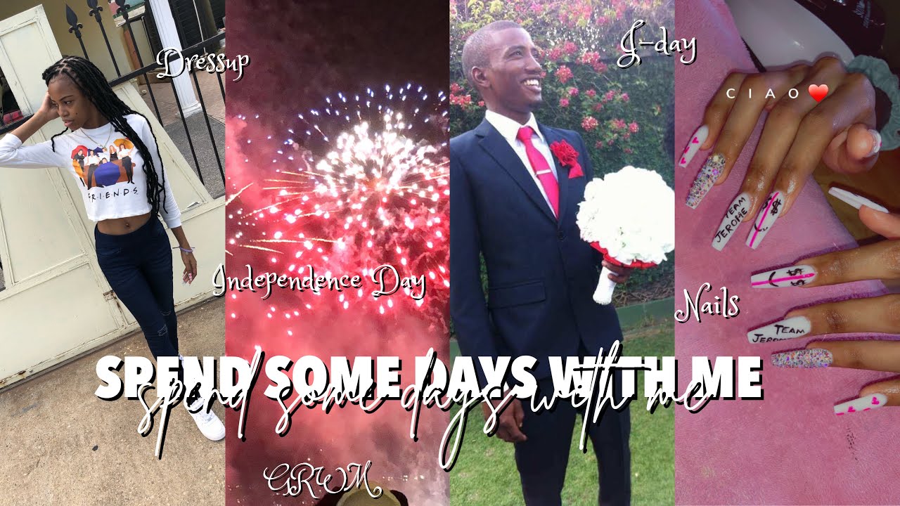 spend some days with me - jday, hair appt, nails + pedi appt, dressup ...