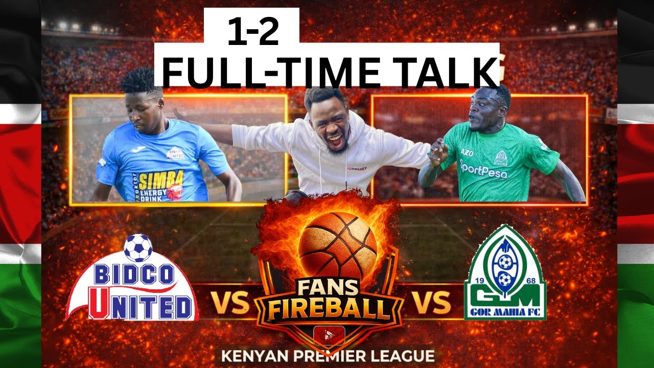 GOR MAHIA BEATS BIDCO UNITED 2-1 WITH A MINUTE LEFT ON | KENYA PREMIER ...