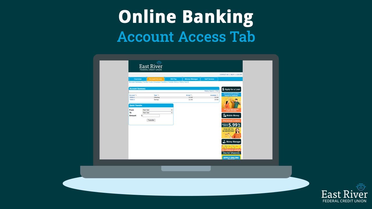 Online Banking - Account Access - YouTube
