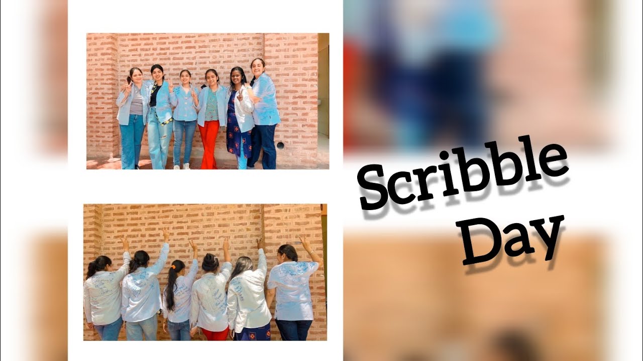 Scribble day **KCP**Amritsar*::::clzz_buddies #5_may_2023_#youtube#vlog #glittering_personality ...