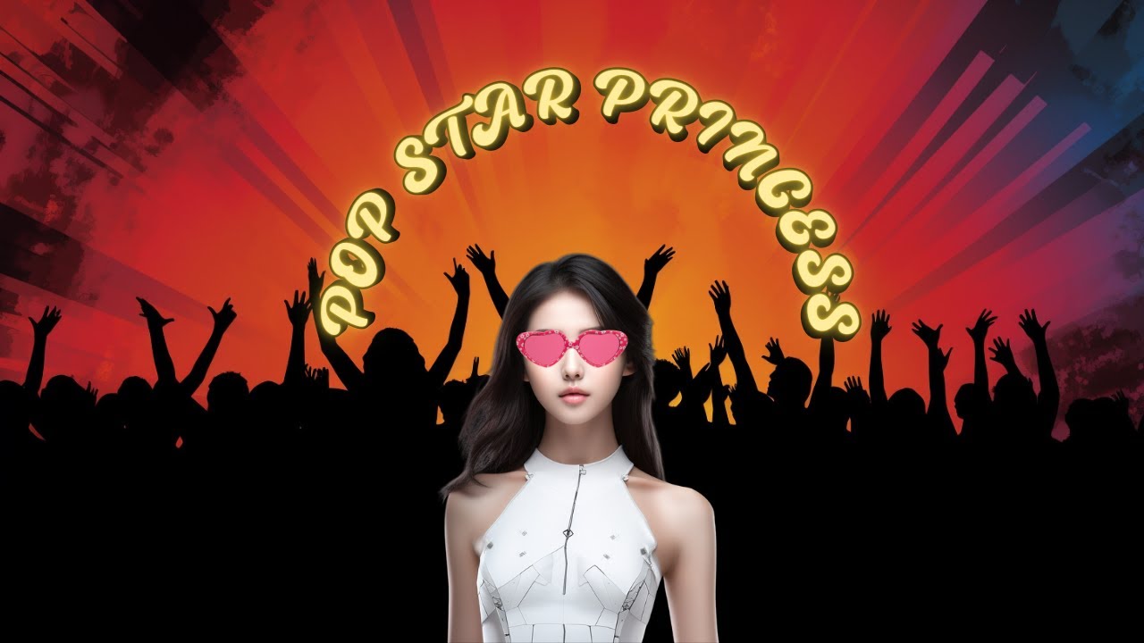 "Pop Star Princess" short music video using Kaiber. - YouTube