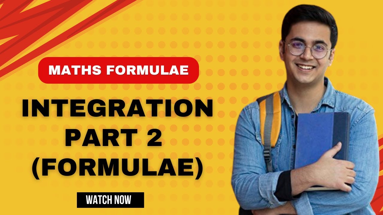 Engg Maths - Integration Part 2 (Formulae) - YouTube