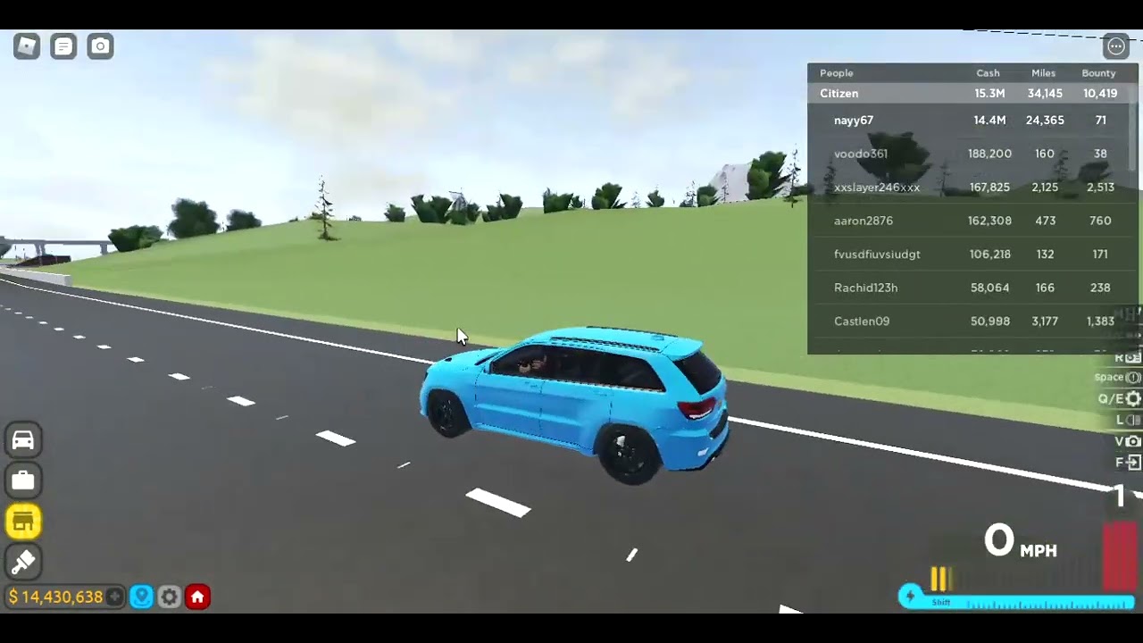 What it's like havin a demon and a trackhawk (Driving Empire - YouTube