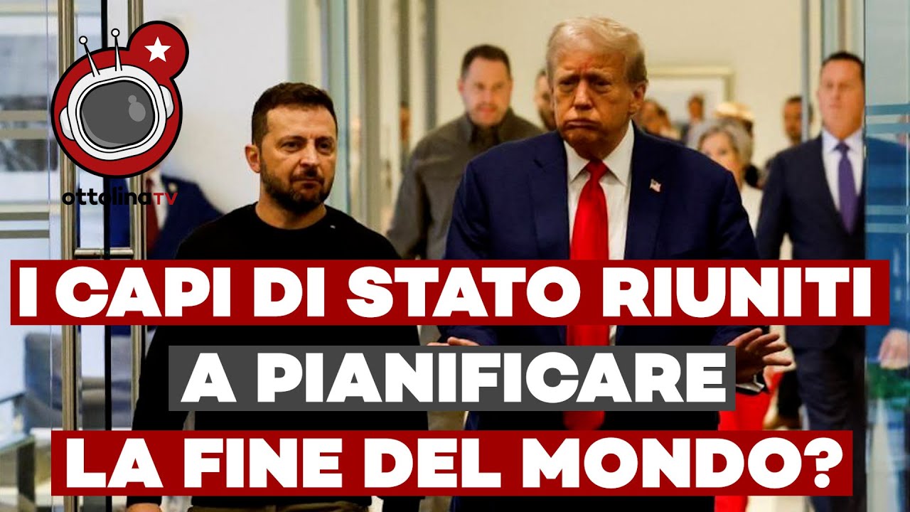 I capi di STATO riuniti a pianificare LA FINE DEL MONDO? - Ft. Alberto ...