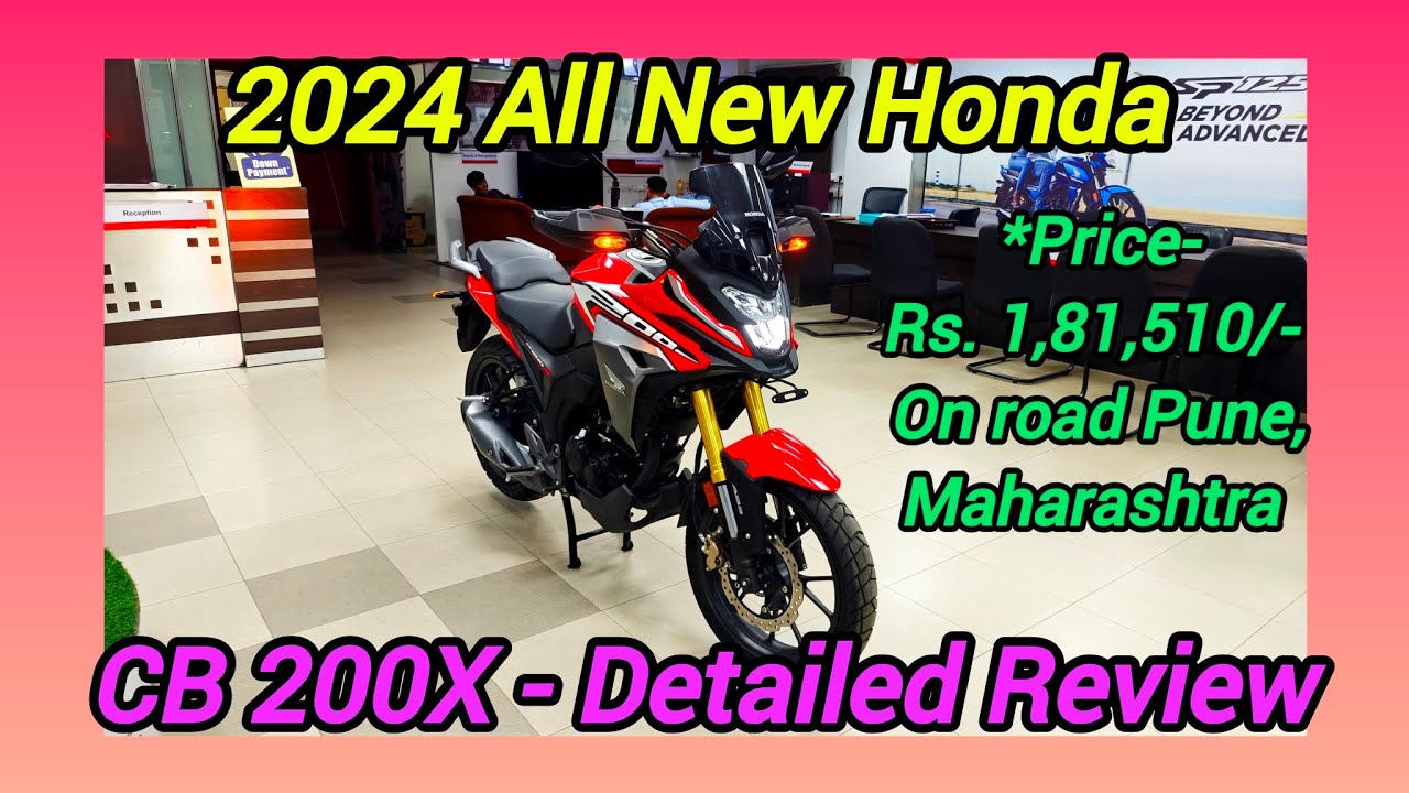 2024 All New Honda | CB 200 X | Detailed Review 😊 - YouTube