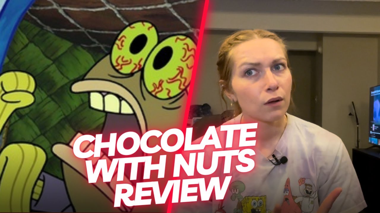 Spongebob Squarepants Chocolate with Nuts Review - YouTube
