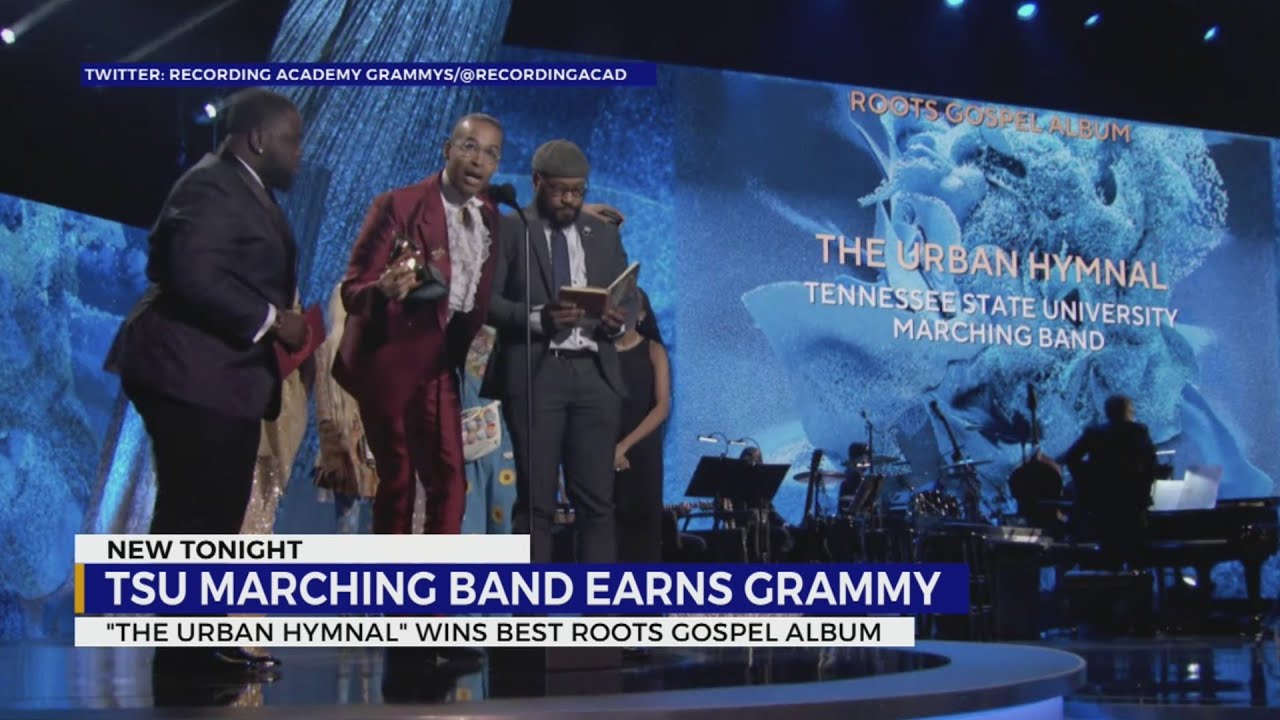 TSU Aristocrat of Bands makes history with Grammy win - YouTube